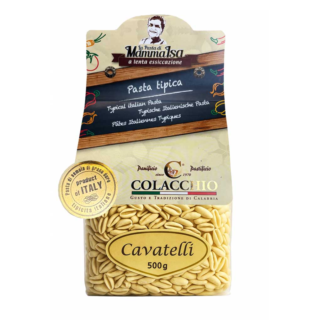 Colacchio Italian Cavatelli Pasta, 17.64 oz (500 g)
