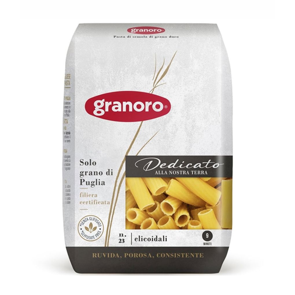 Granoro Elicoidali Pasta, 100% Apulian Wheat #23, 16 oz (454 g)