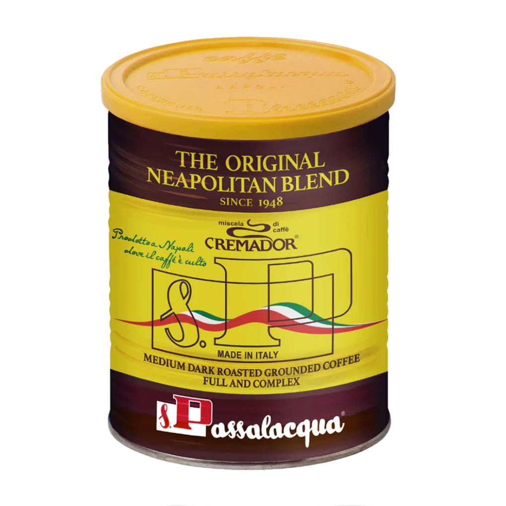 Passalacqua Cremador 70% Arabica Artisanal Neapolitan Ground Coffee, 8