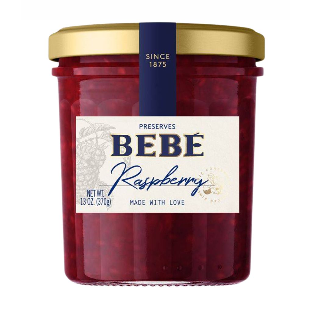 Spanish Raspberry Preserve by Bebe, 13 oz (370 g)