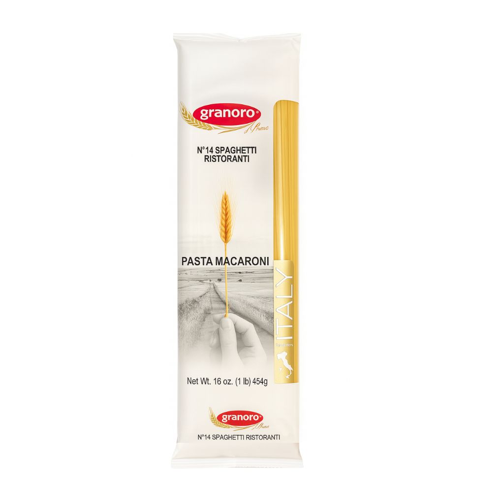 Granoro Spaghetti Pasta #14, 16 oz (454 g)