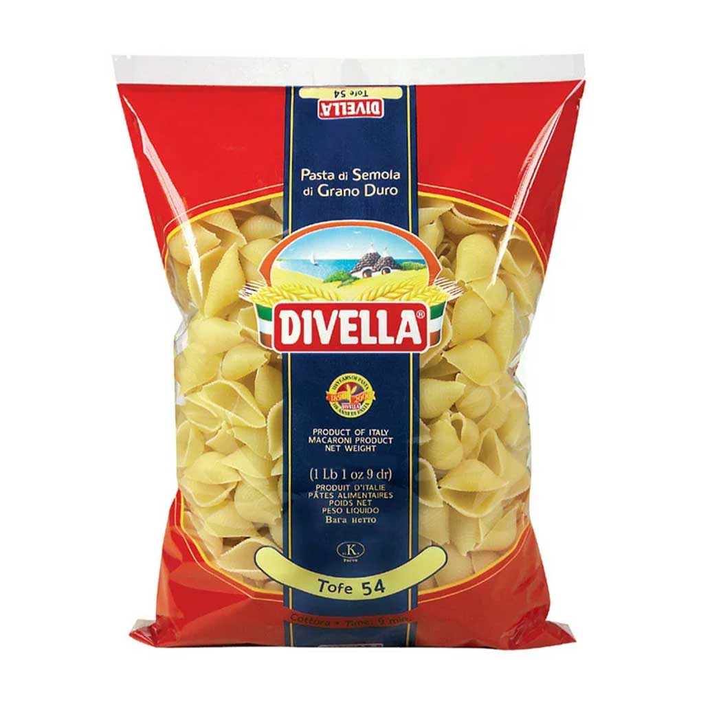 Divella Pasta Shells, 1 lb (454 g)