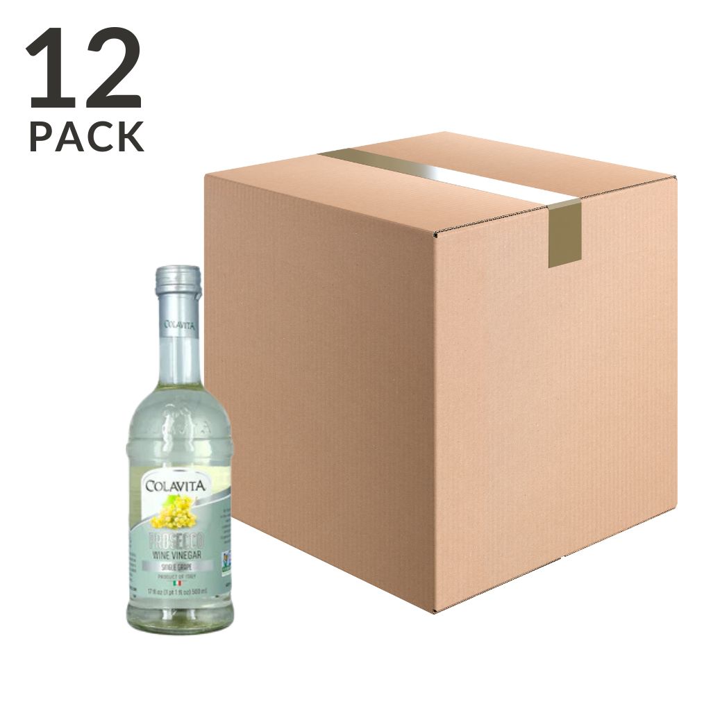 Colavita Prosecco Single-Grape White Wine Vinegar, 17 fl oz (500 ml) P