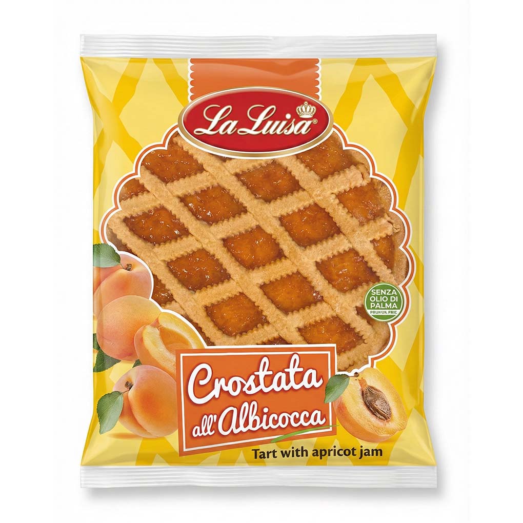 La Luisa Italian Apricot Crostata, 12.36 oz (350 g)