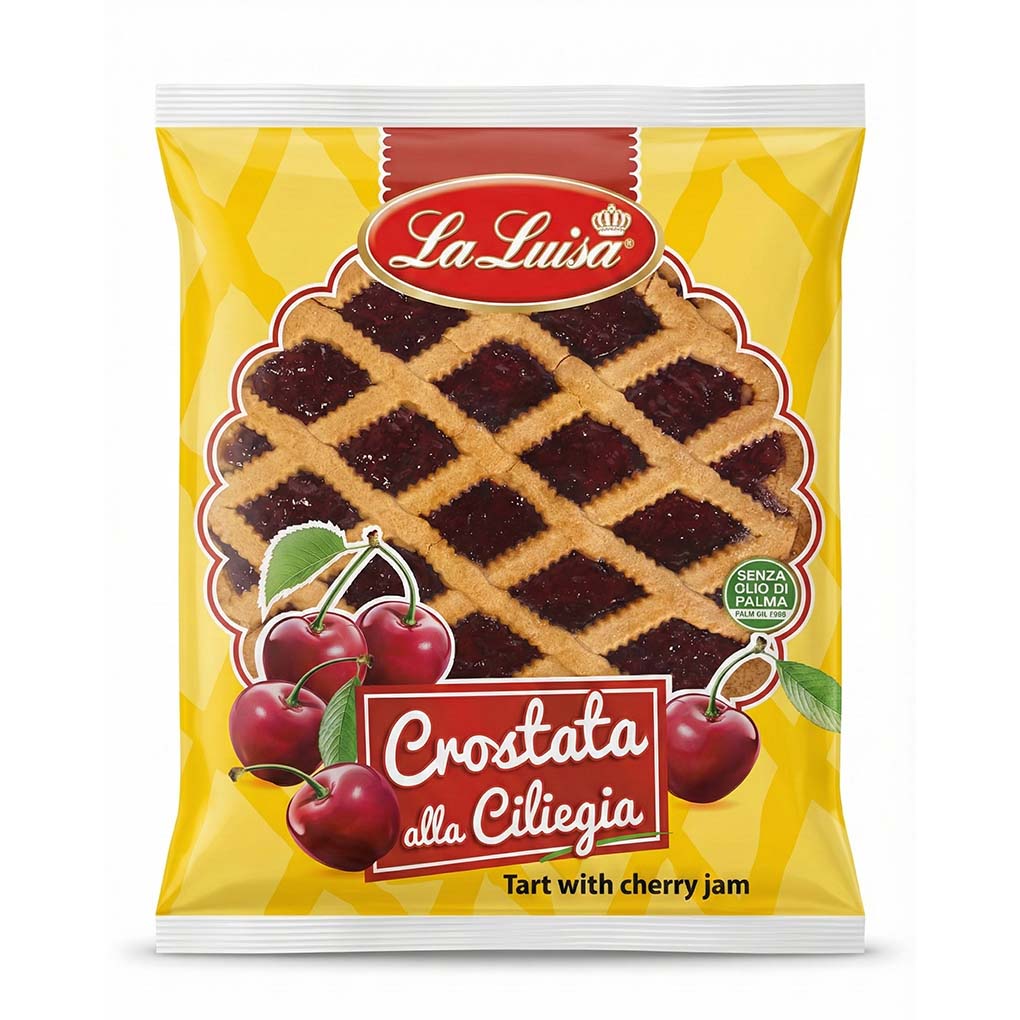 La Luisa Italian Cherry Crostata, 12.36 oz (350 g)
