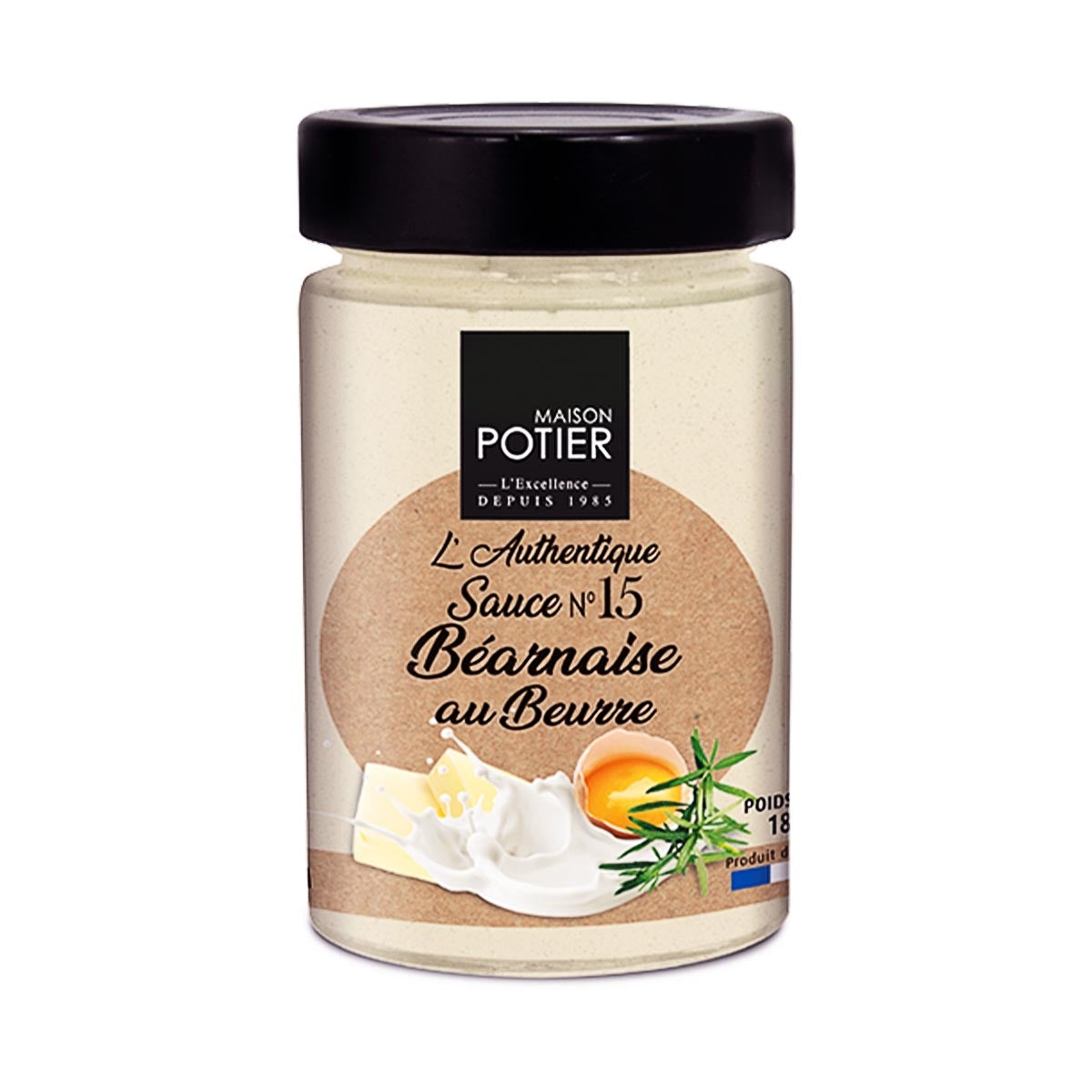 Maison Potier French Bearnaise Sauce, 6.4 oz (180 g)