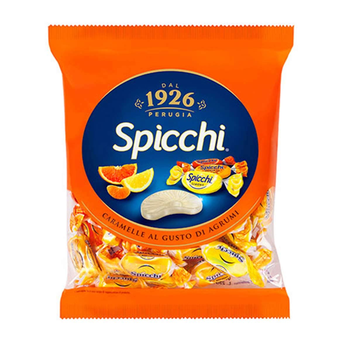Spicchi Italian Citrus Hard Candies, Gluten Free by Fida, 6.2 oz (175