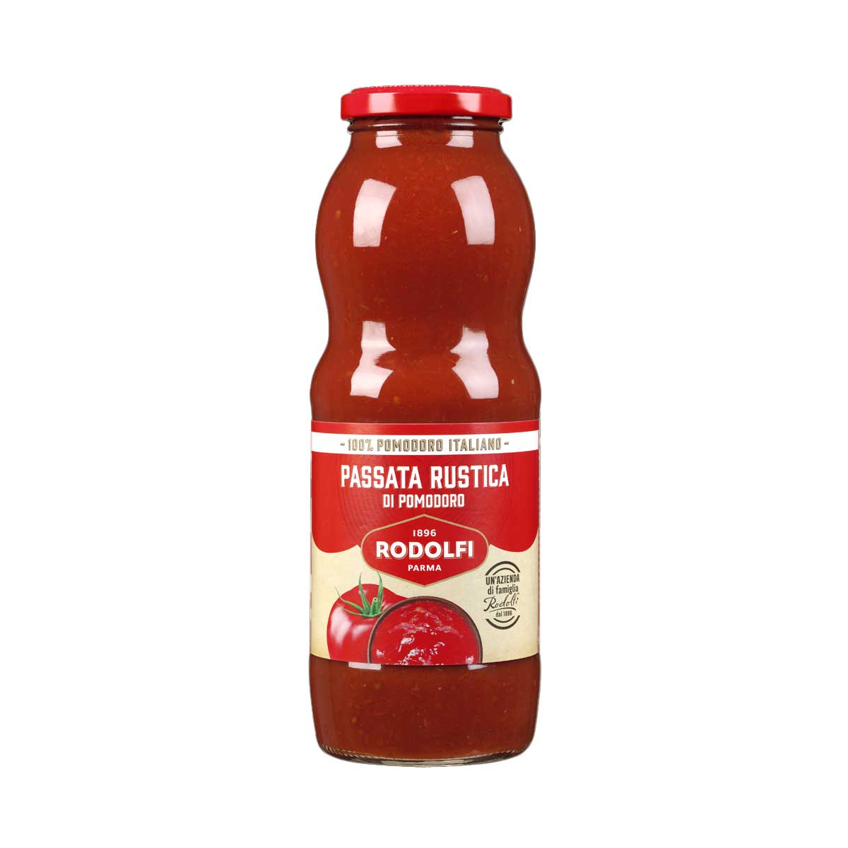 100% Italian Tomato Passata with Basil by Rodolfi, 24.4 oz (690 g)