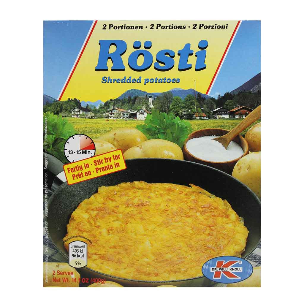 German Rosti and Potato Pancakes