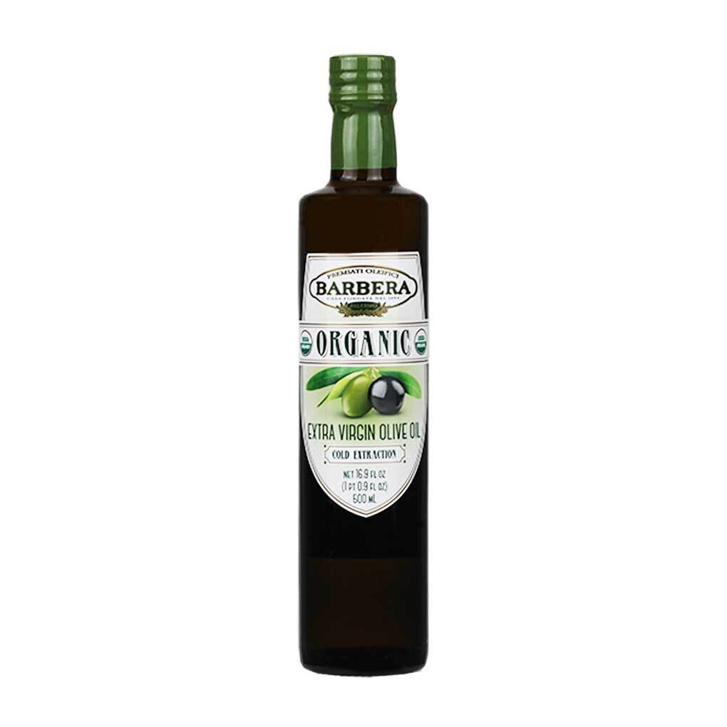 Organic ColdExtracted EVOO by Barbera, 16.9 fl oz (500 ml)